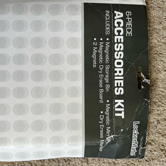 Locker Mate | Other | 7 Piece Locker Accessory Kit In Pink | Poshmark